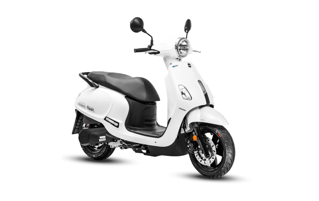 Sym-Fiddle-weiß - Zweirad-Hanser